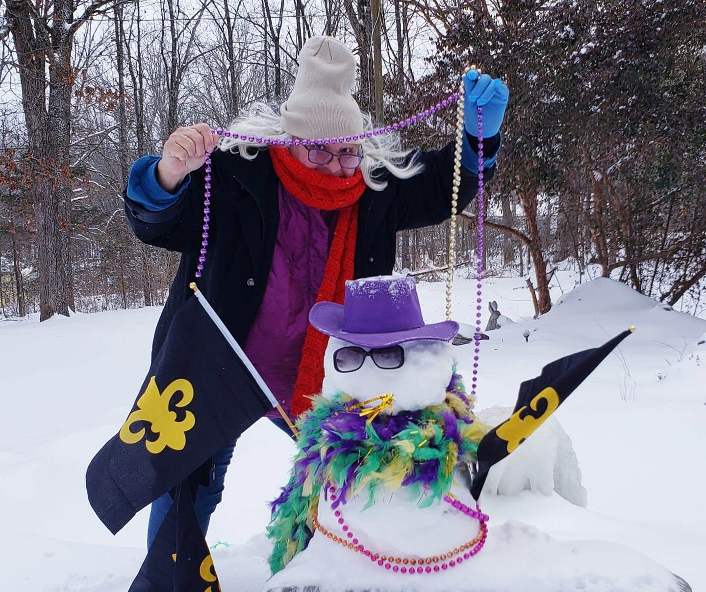 Hallmark Times Arctic Blast Snowman Snowcase winners