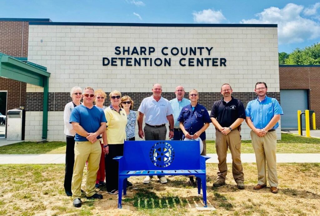 Rotary Club holds dedication at Sharp County Detention Center ...
