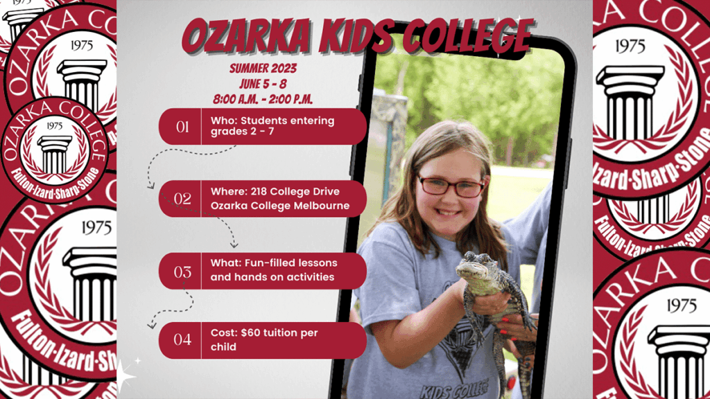 Ozarka to host Kids College - Hallmark Times
